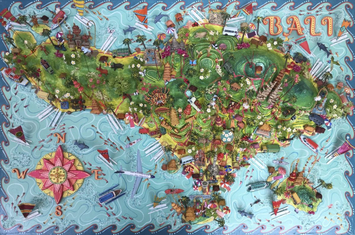 Maps That Will Change The Way You See Bali - The Elysian Villa